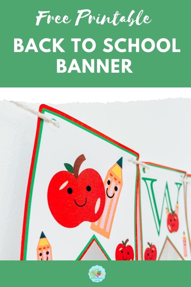 Teacher Name Banner Free Printable - King Printables