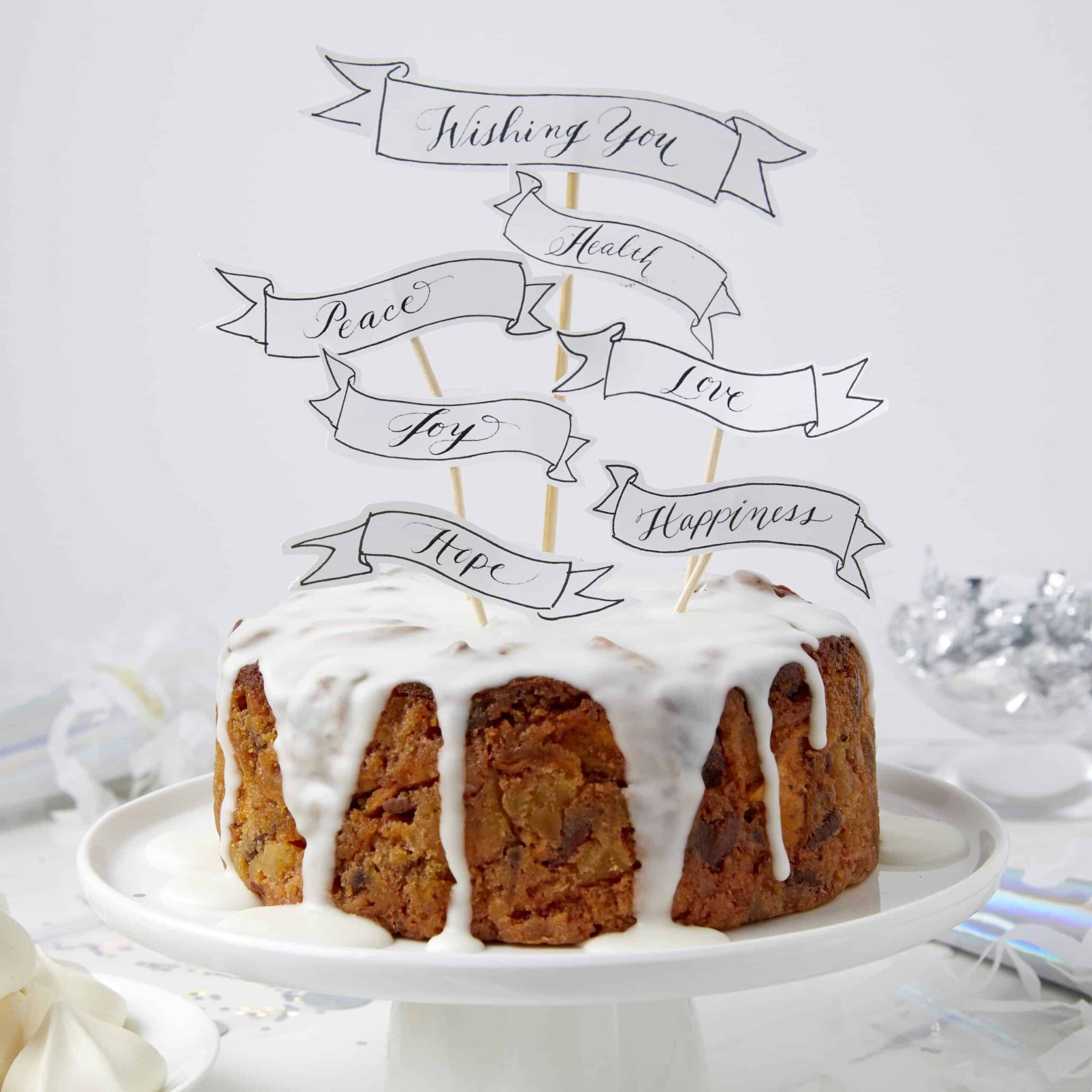 Cake Topper Banner Printable - King Printables