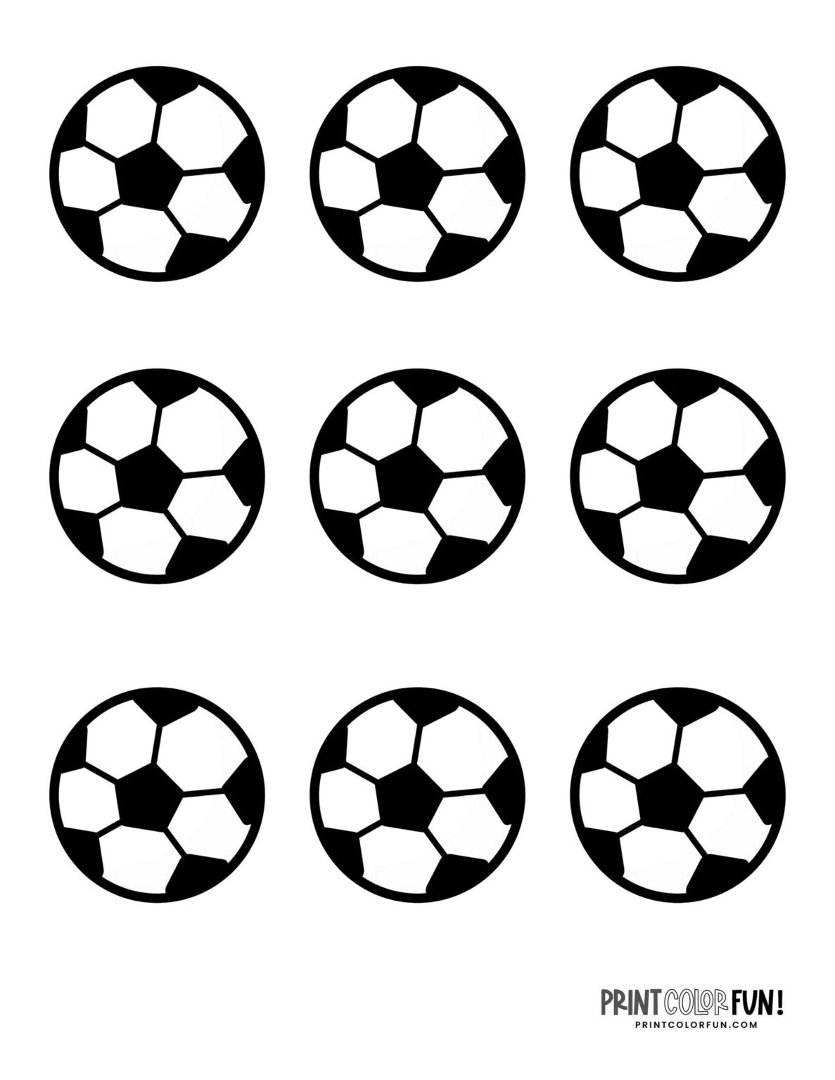 Free Printable Soccer Ball Pictures - King Printables