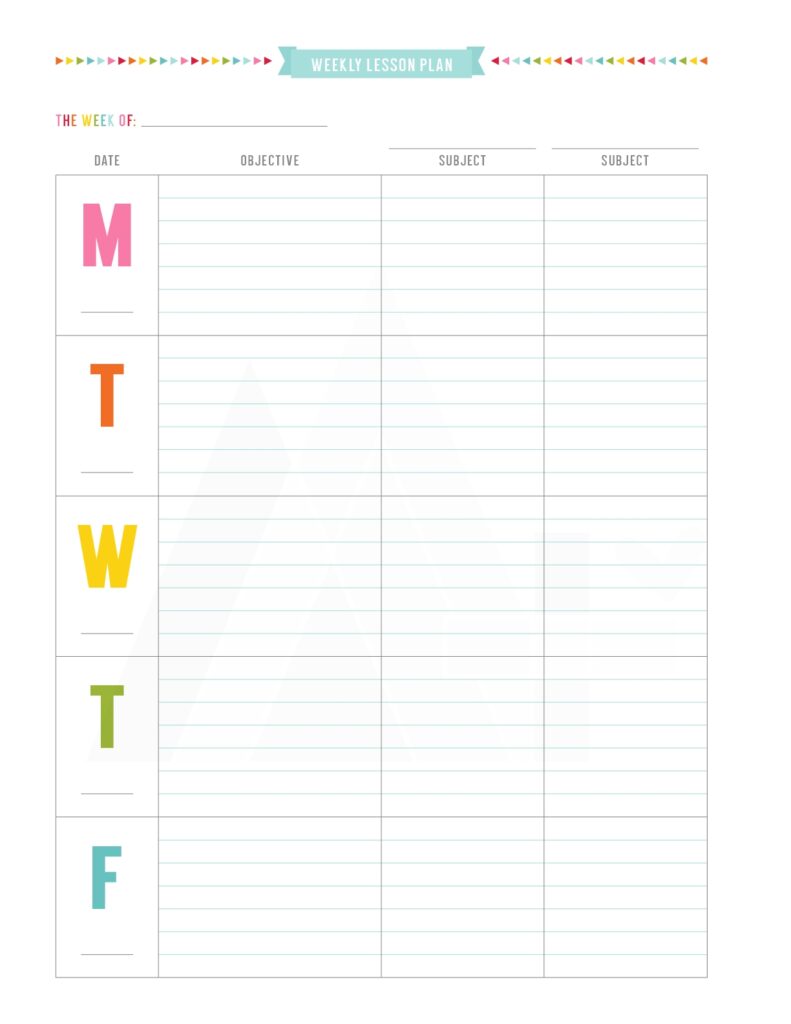 Teacher Planner Printable - King Printables
