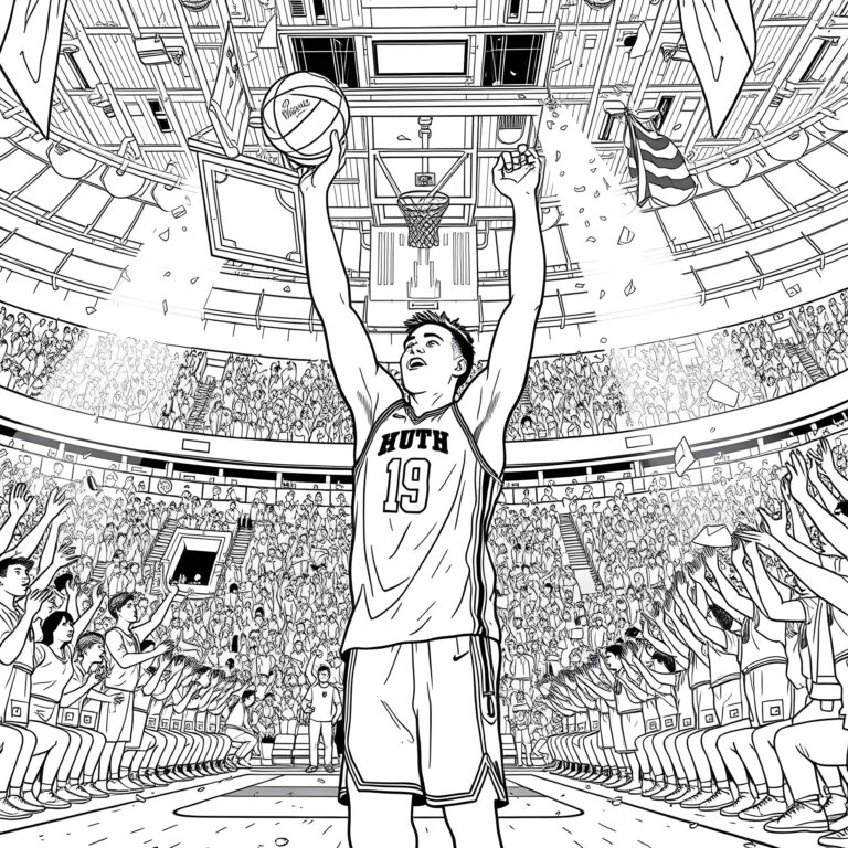 Ja Morant Coloring Page - King Printables