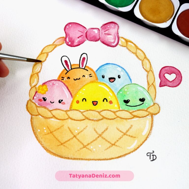 Simple Easter Drawing Ideas - King Printables